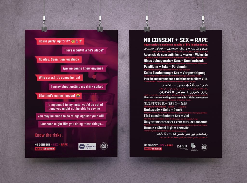 No Consent – Mark Harrington – Graphic Designer