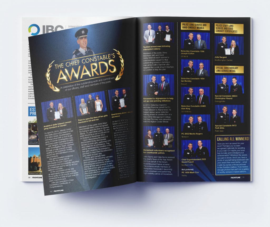 Frontline Magazine – Mark Harrington – Graphic Designer